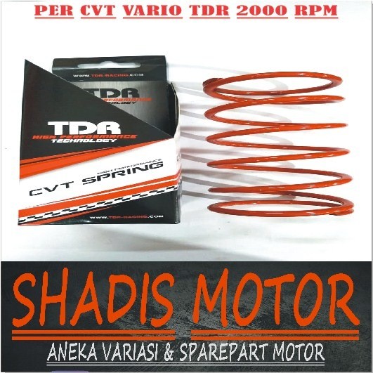 Jual Per Cvt Motor Vario Merk TDR 2000 Rpm | Shopee Indonesia