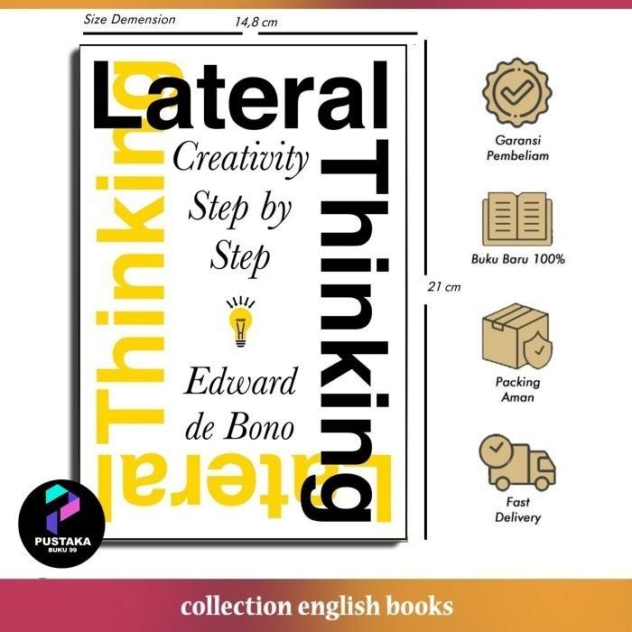 Jual Edward de Bono ( 3 Books Collection ) - Lateral Thinkin | Shopee ...