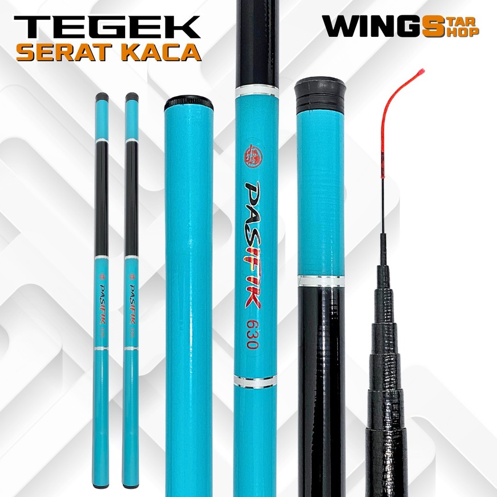 Jual Joran Pancing Tegek Telescopic Serat Kaca Super Kuat dan Ringan ...