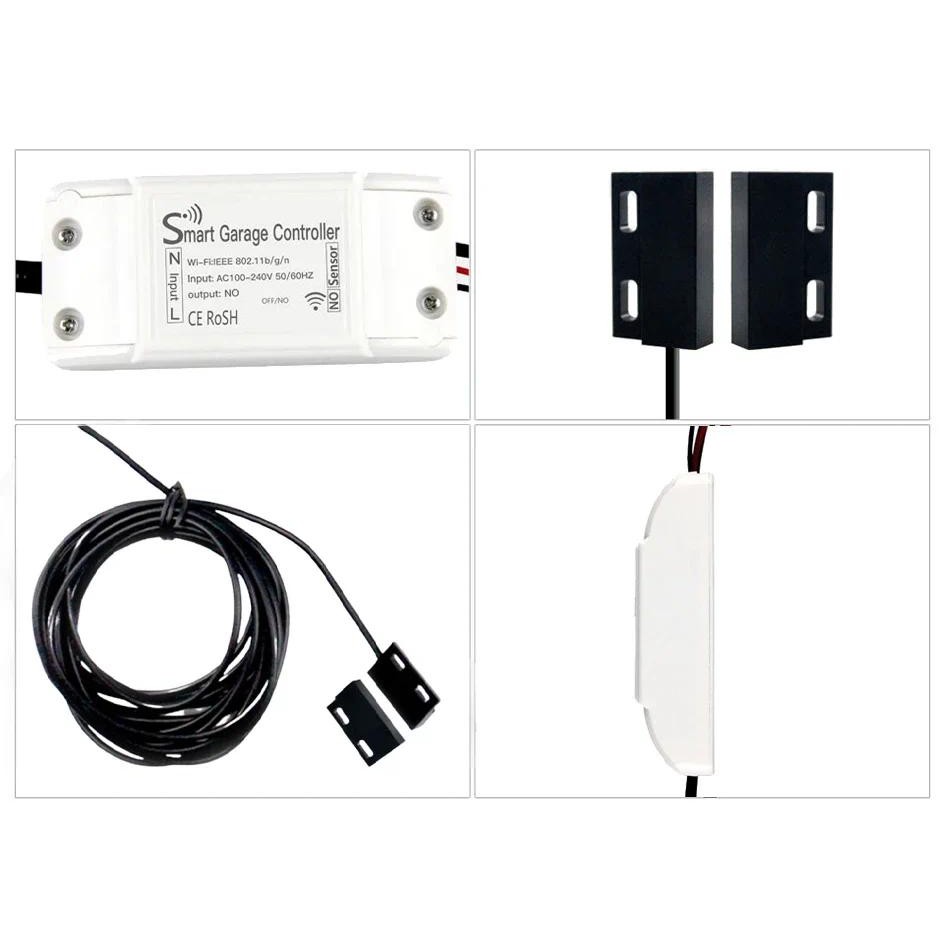 Jual WiFi Smart Garage Door Open Close Monitor Sensor Detector ...