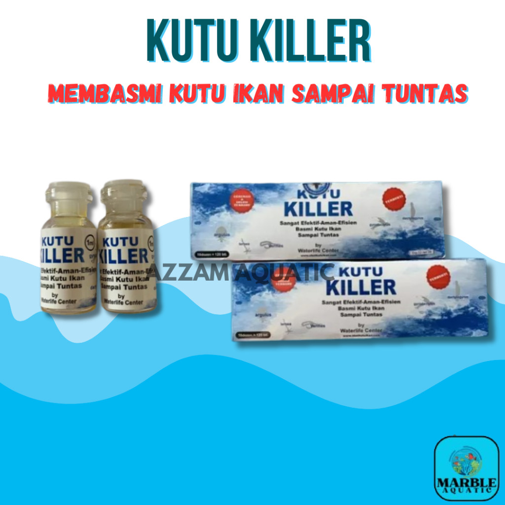 Jual OBAT IKAN KUTU KILLER (1 ml) ORIGINAL 100% | Shopee Indonesia