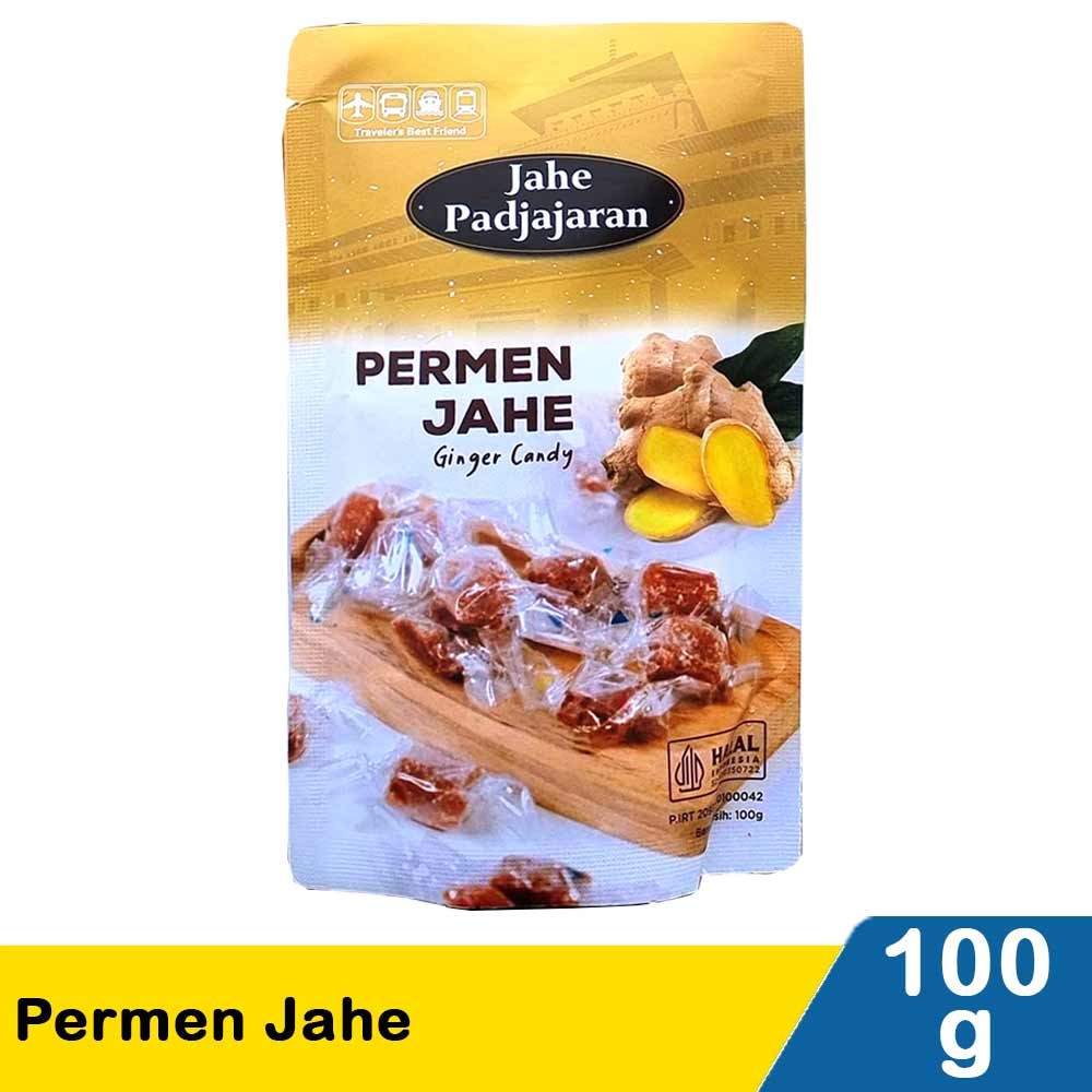Jual JAHE PADJAJARAN PERMEN JAHE 100g | Shopee Indonesia