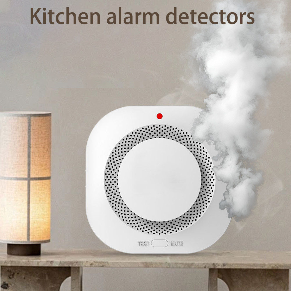 Jual Wireless Fire Smoke Detector ning alarm,Indoor Fire Detection,85dB ...