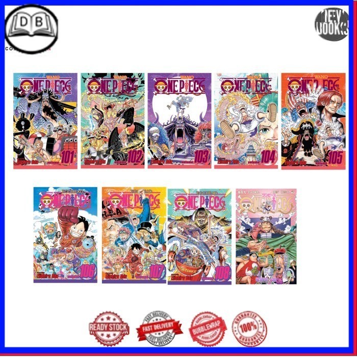 Jual One Piece manga, Vol.101-110 (English) | Shopee Indonesia