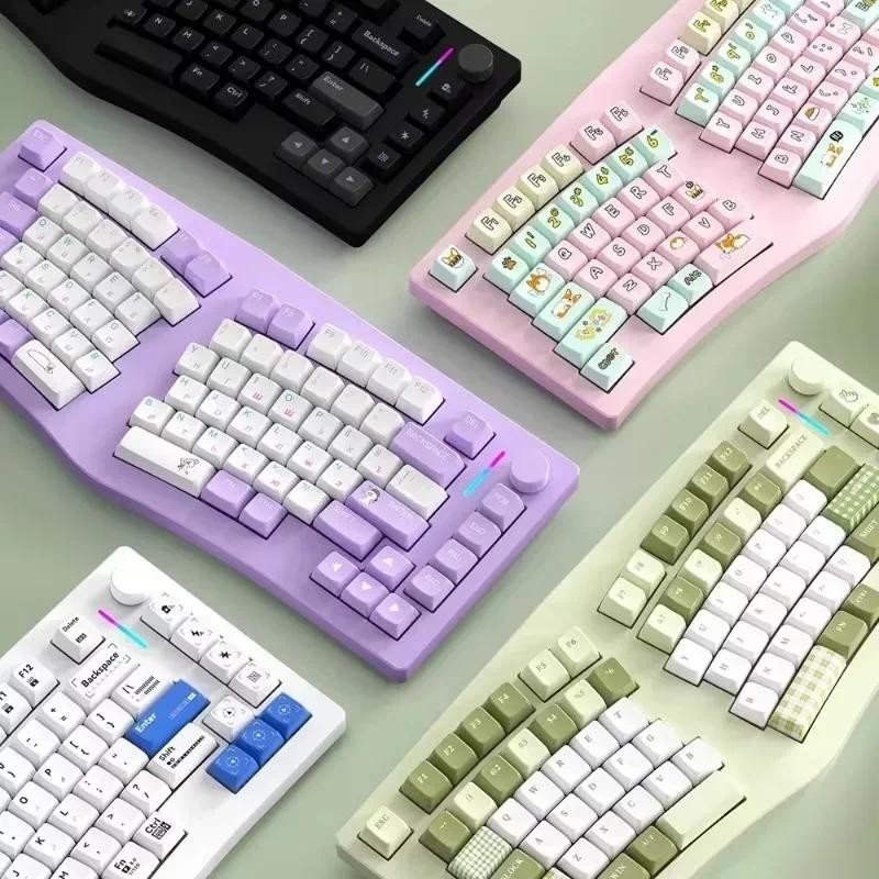 Jual FEKER Alice75 Mechanical Keyboard Aluminum Kit Wireless Tri-mode ...