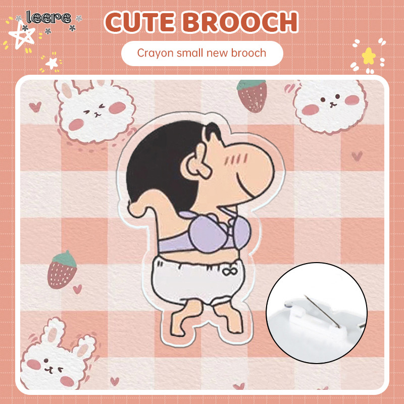 Jual CODSouvenir Kartun Anime Crayon Shin-chan Bros Akrilik Lucu Tas ...