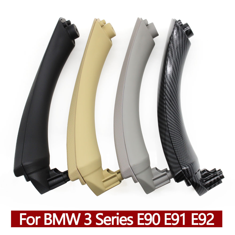 Jual Left Right Interior Door Pull Handle with Cover Trim For BMW 3 ...