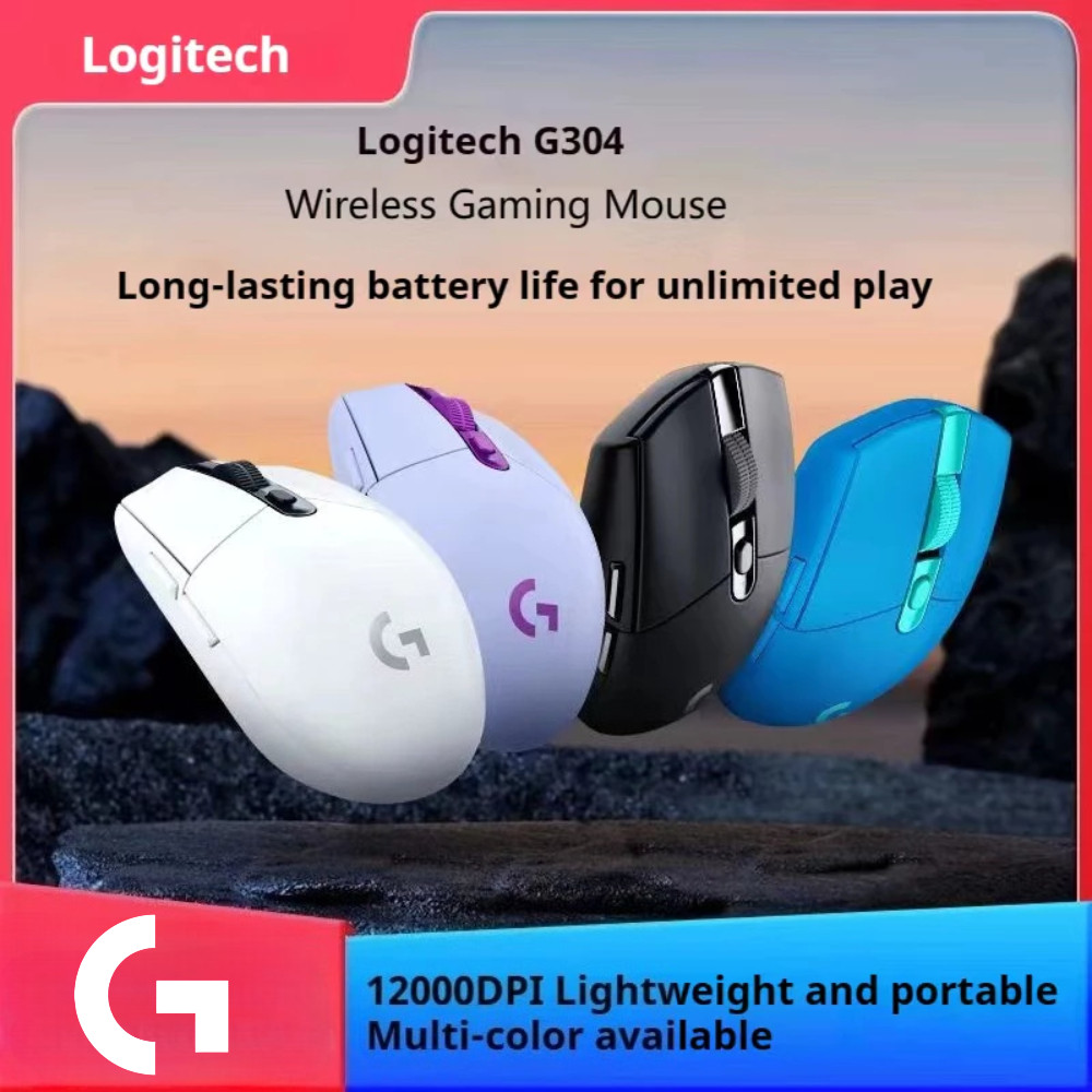 Jual Logitech G304 G305 Wireless Gaming Mouse Black/White/Lilac/Blue ...