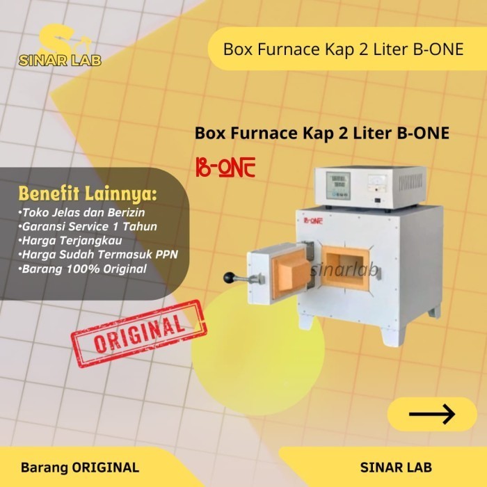 Jual Furnace Tanur B-ONE Kapasitas 2 Liter | Shopee Indonesia