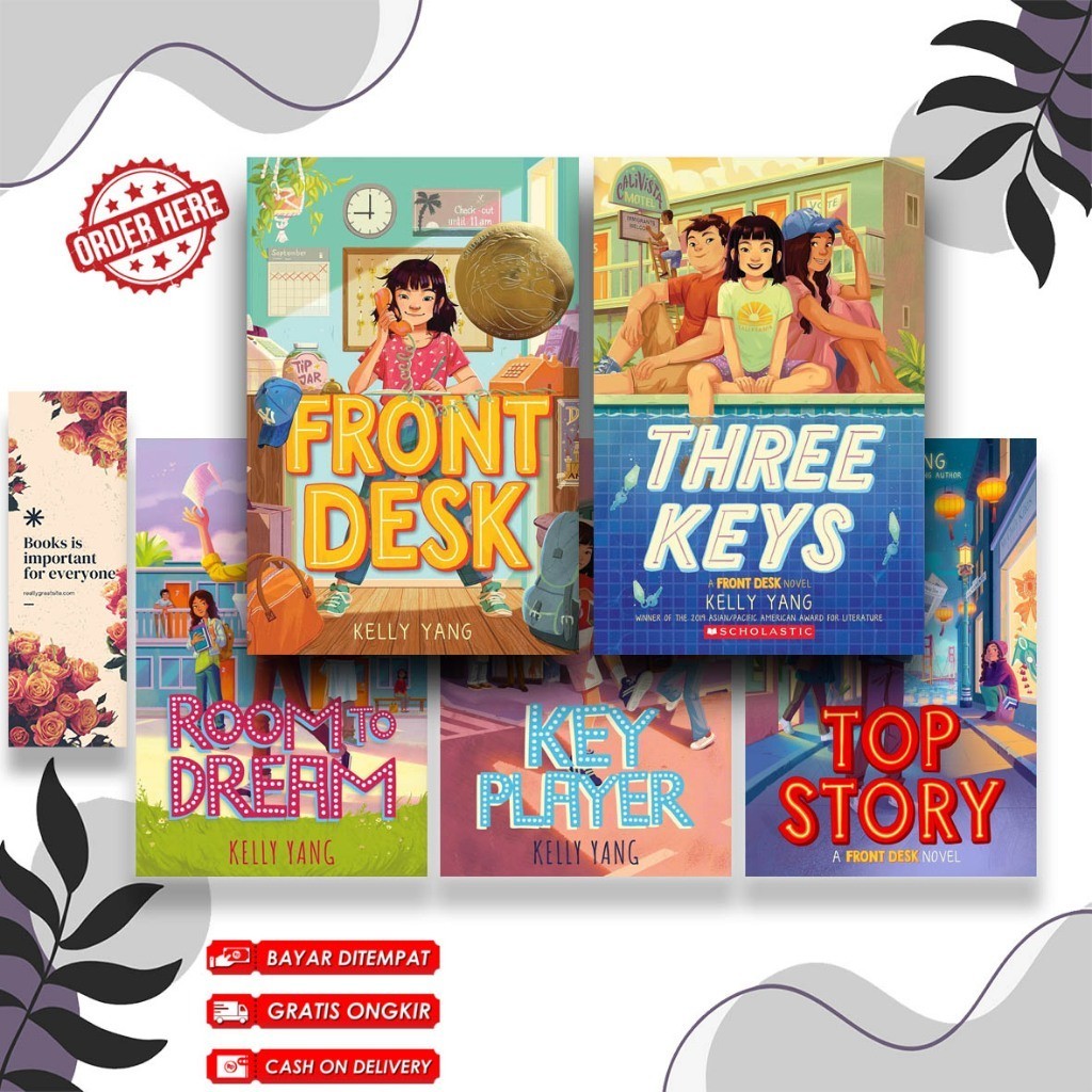 Jual Front Desk (6 book series) Front Desk, Three Keys, Room to dream ...