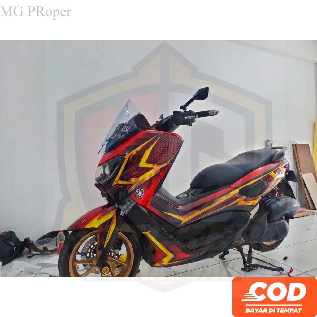 Jual Striping Decal Stiker Motor YAMAHA NMAX OLD Full Body NMAX Lama ...
