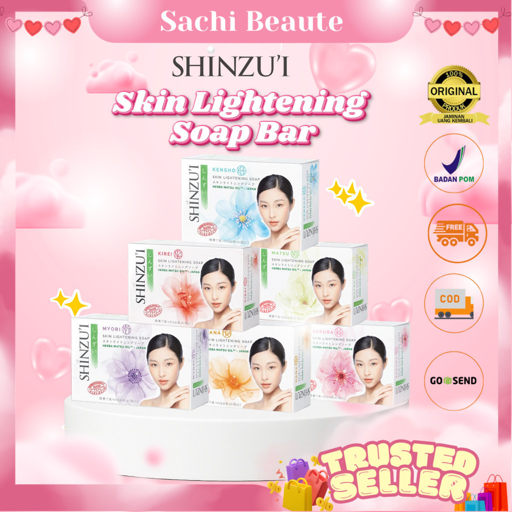 Jual Shinzui Sabun Batang 80gr | Shinzui Bar Soap Hana Kensho Kirei ...