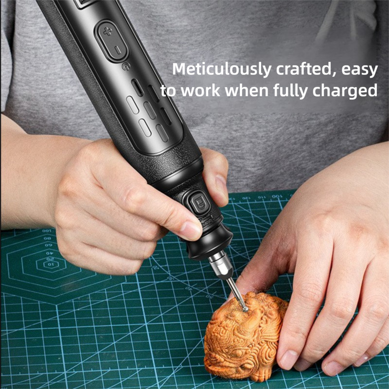 Jual Mini Drill USB Cordless Rotary Dremel Handheld Carving Tool Pen ...