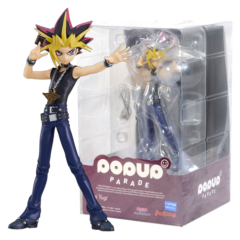 Jual 17CM Anime Game Yu-Gi-Oh! Duel Monsters Yami Yuugi Figure Battle ...