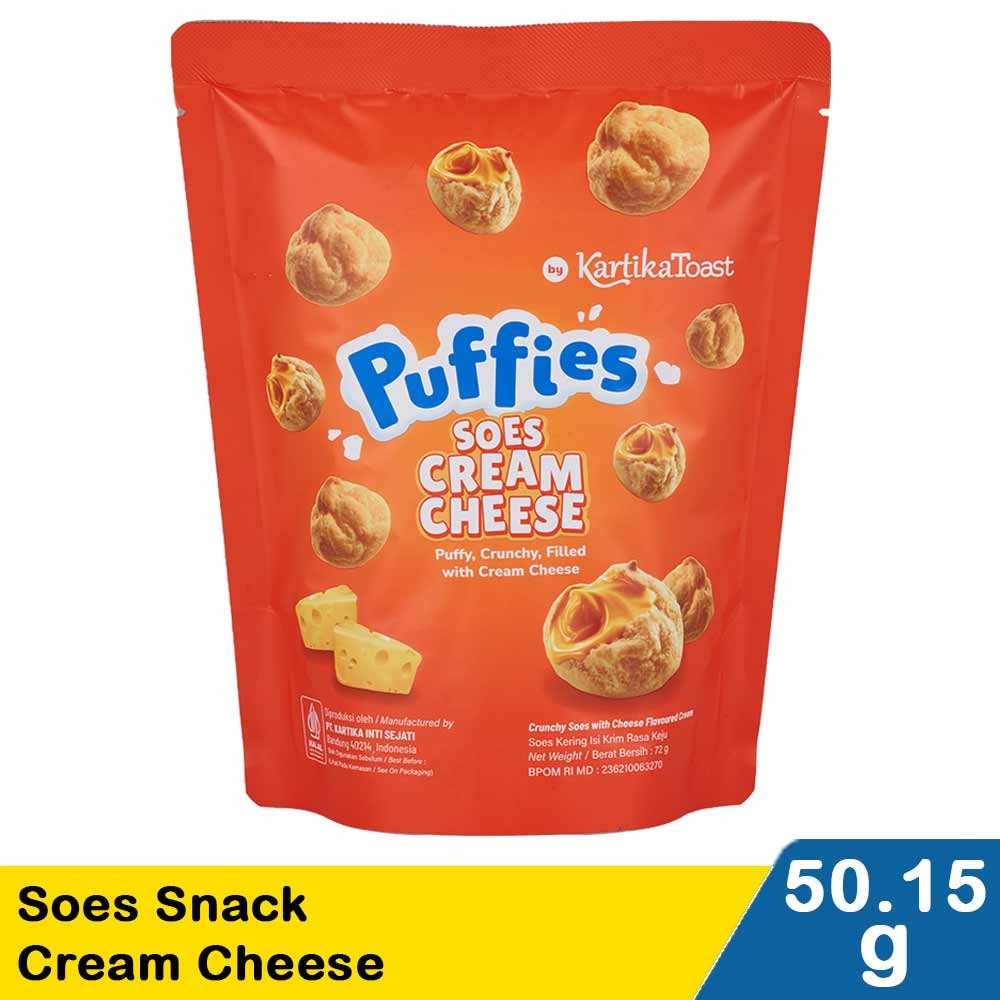 Jual KARTIKA TOAST SOES SNACK CREAM CHEESE 50.15/72g | Shopee Indonesia