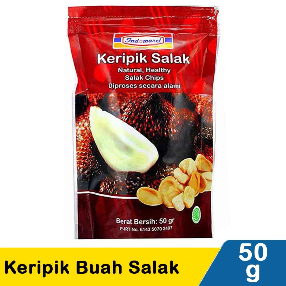 Jual INDOMARET KERIPIK BUAH SALAK 50g | Shopee Indonesia
