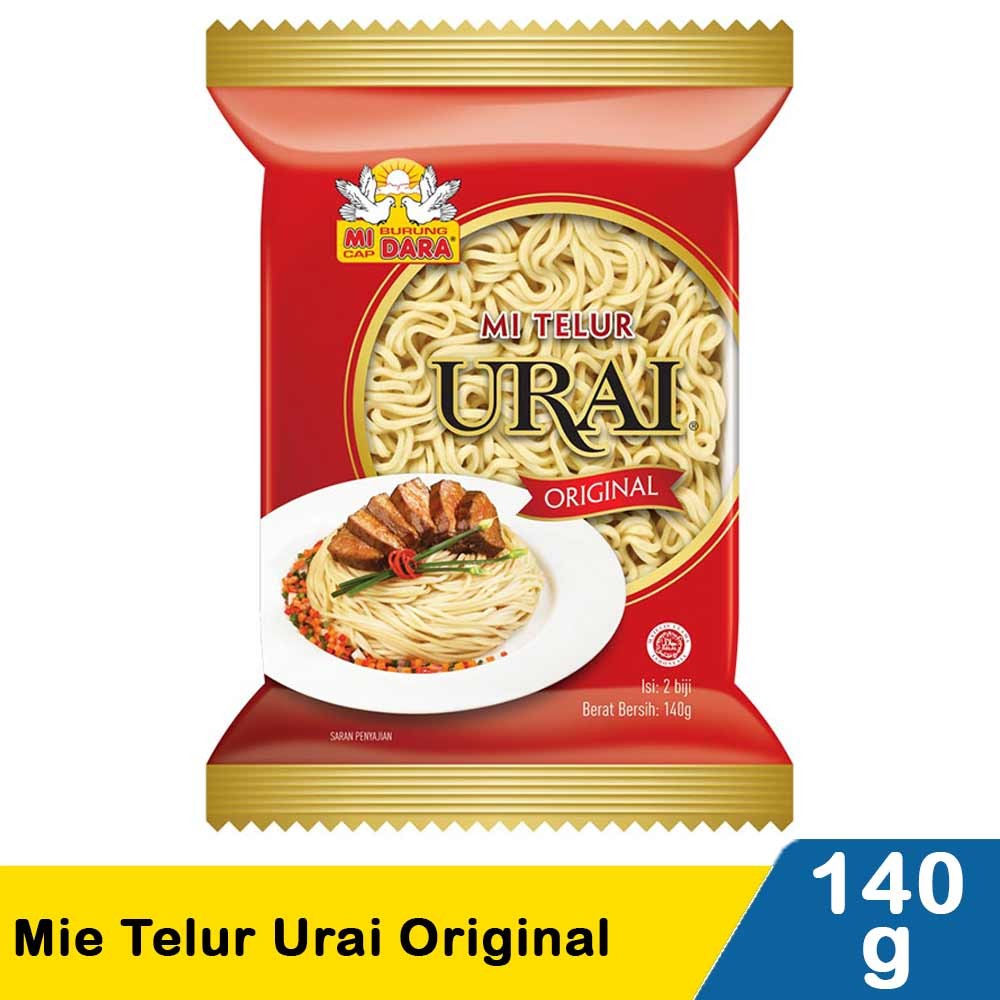 Jual BURUNG DARA MIE TELUR URAI ORIGINAL 140g | Shopee Indonesia