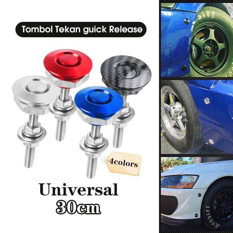 Jual 30mm Aksesoris Modifikasi Mobil Kunci Kap Mini Tipe Tombol Kap ...