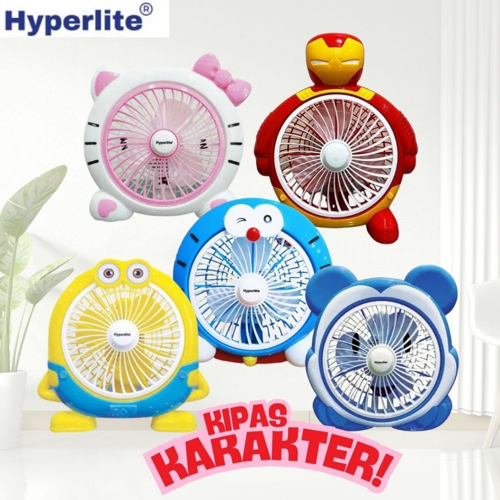 Jual HYPERLITE KIPAS ANGIN KARAKTER KIPAS ANGIN MEJA 8 INCH MODEL ...