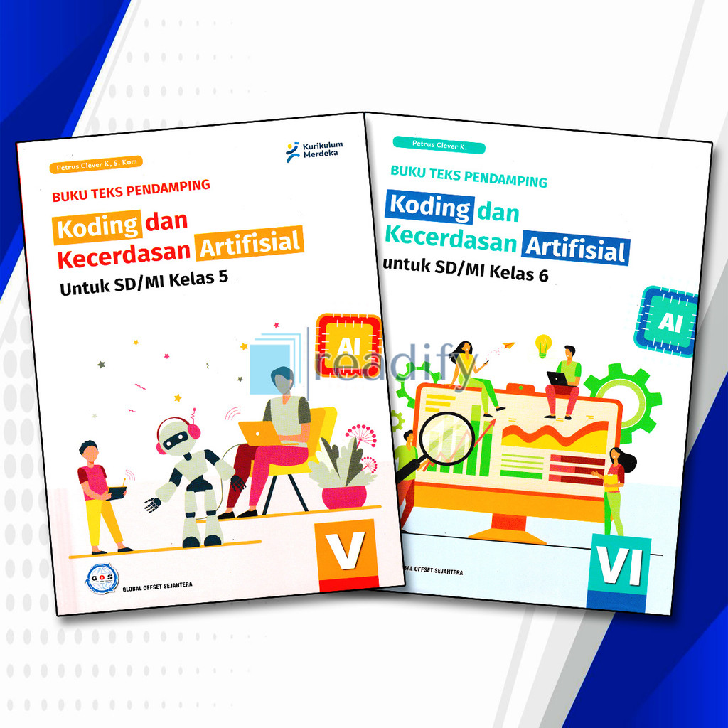 Jual Koding & Kecerdasan Artifisial Kelas 5 6 SD/MI GOS Kurikulum Merdeka Revisi Terbaru ...