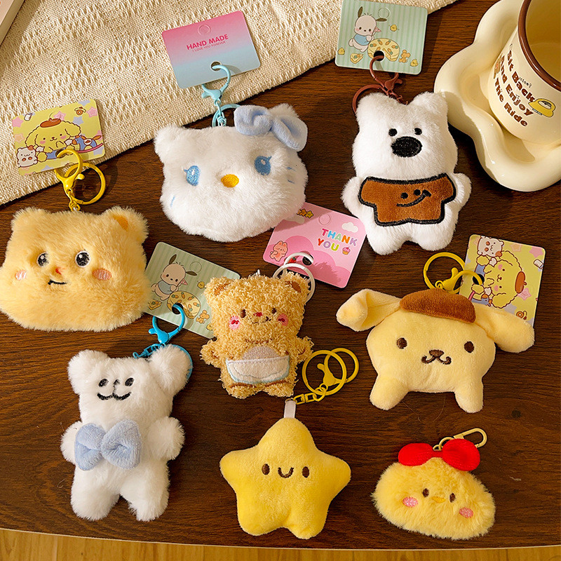 Jual Bag Charm Keychains Boneka Gantungan Lucu Lembut Capybara Panda ...
