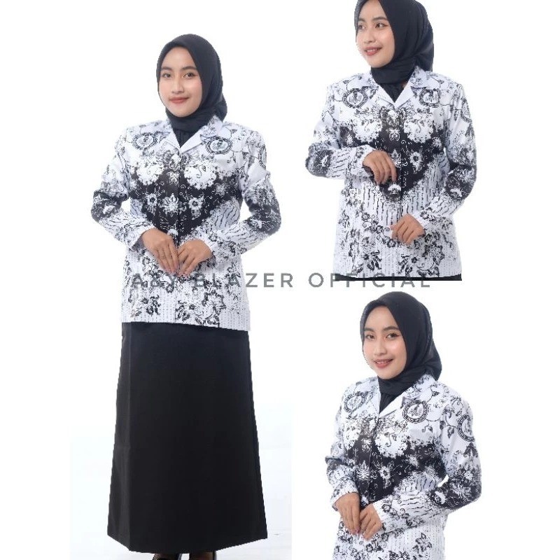 Jual Seragam Batik Pgri Wanita Motif Kusuma Bangsa - Seragam PGRI - Ara ...