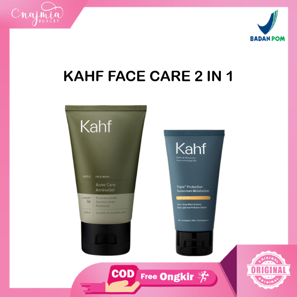 Jual Najmia Ofc Paket Kahf 2in1 Face Care Expert Complete Kit (Face ...
