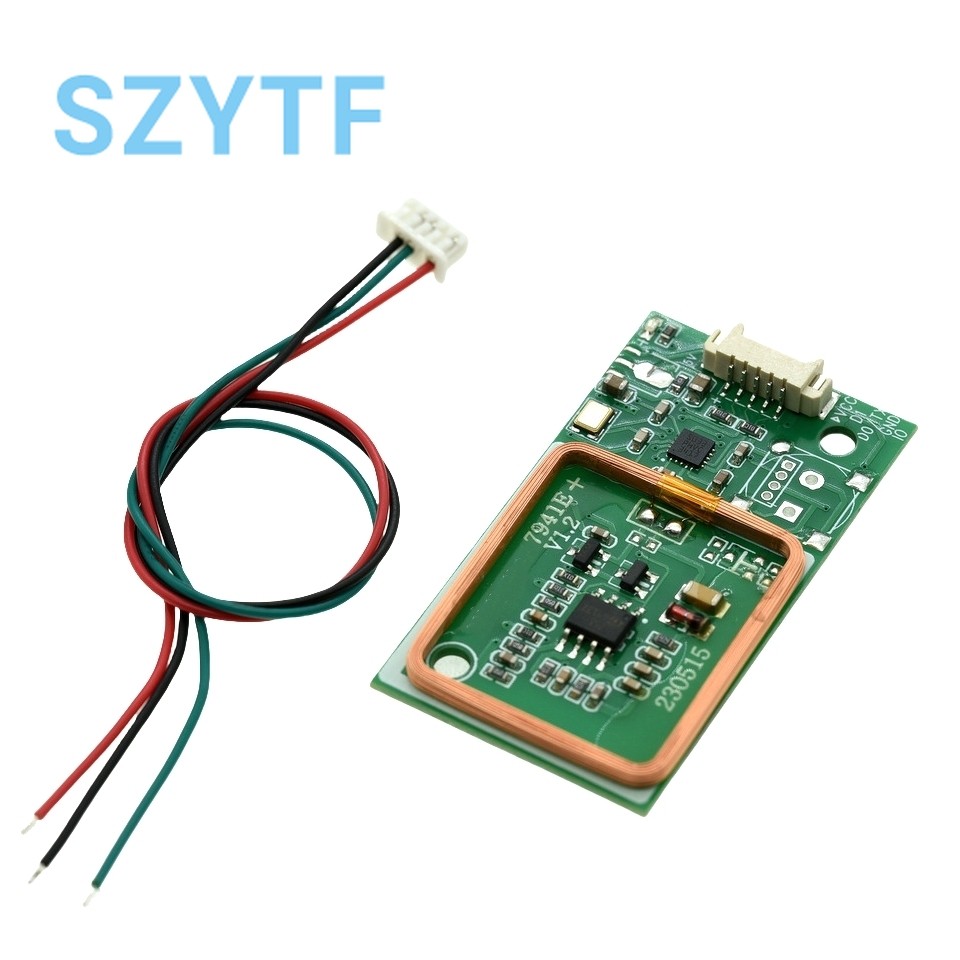 Jual RFID Reader Wireless Module 3Pin 125KHz Card Reading EM4100 8CM DC ...