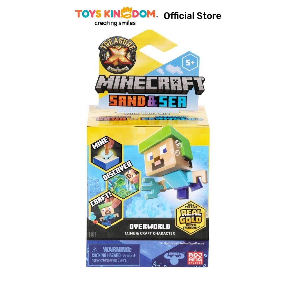Jual Toys Kingdom Treasure X Set Minecraft Sand & Sea S3 Single Pack ...