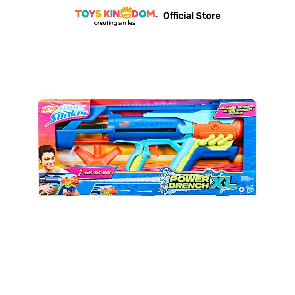 Jual Toys Kingdom Nerf Water Gun Super Soaker Power Drench Xl G1117 ...