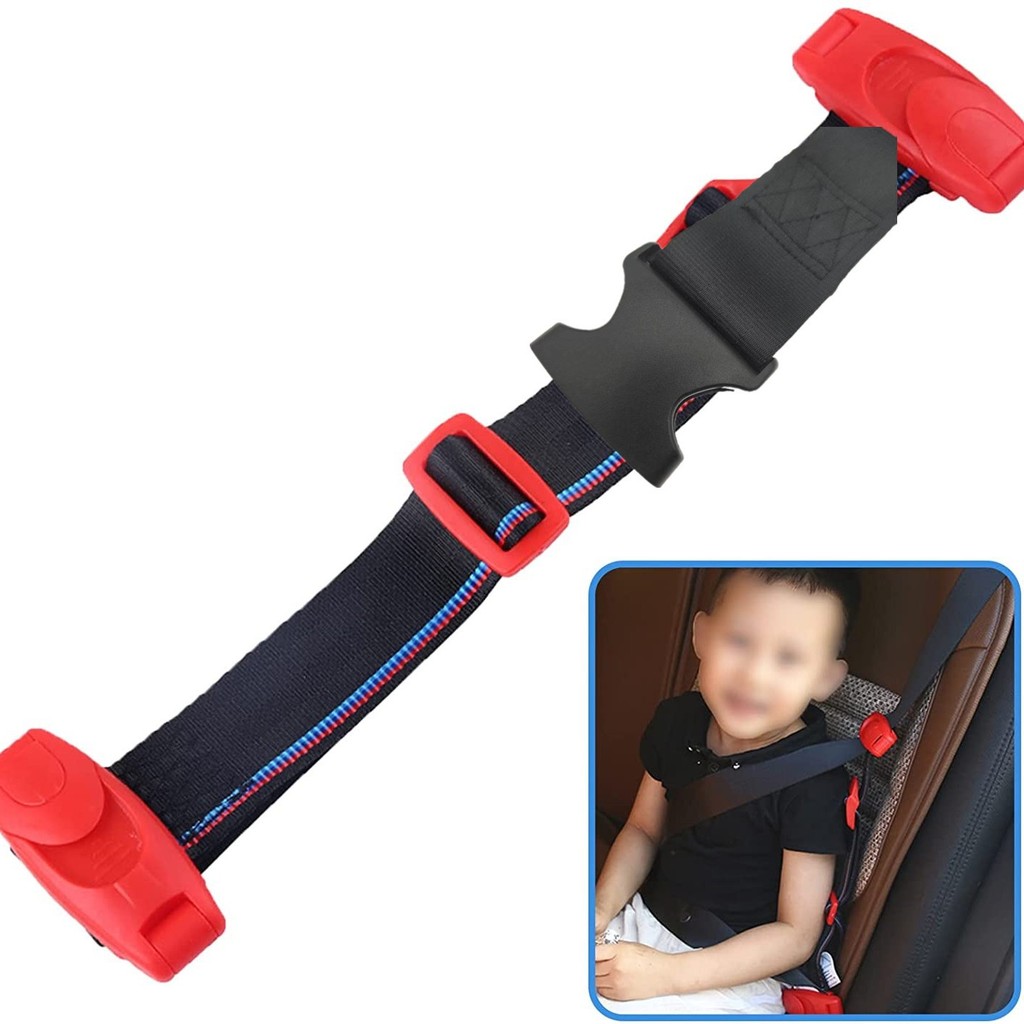 Jual Child Seat Belt Adjuster Shoulder and Neck Positioner Prevent Neck ...