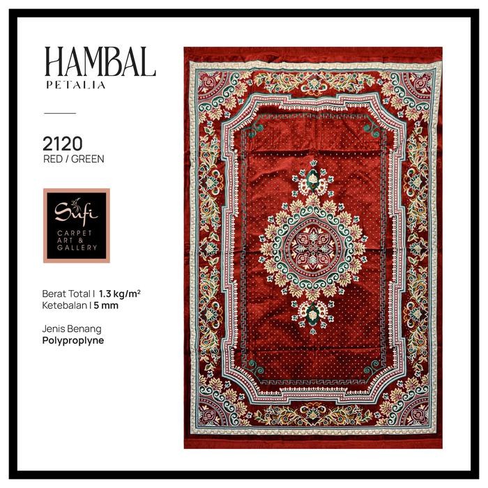 Jual Karpet Lantai Lipat Classic Hambal Turki Petalia 2120 160x250 Cm ...