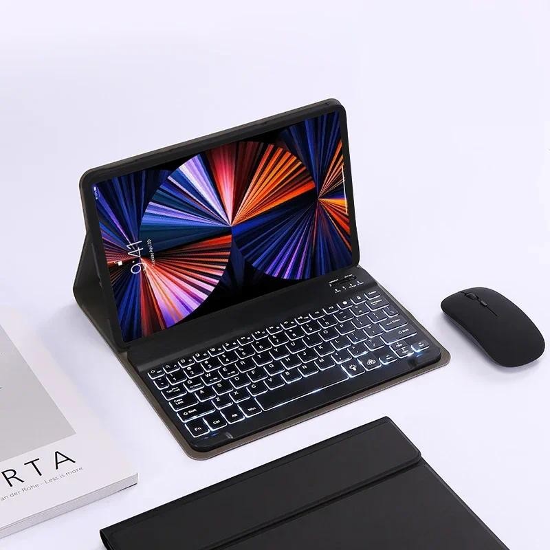 Jual 7-Color Backlit Keyboard Case For Xiaomi Poco Pad 12.1 Inch Cover ...
