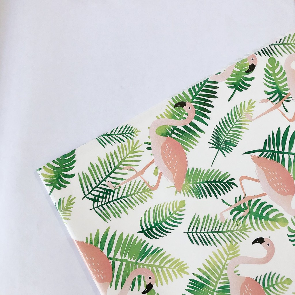 Jual kertas kado premium Flamingo Putih | Shopee Indonesia