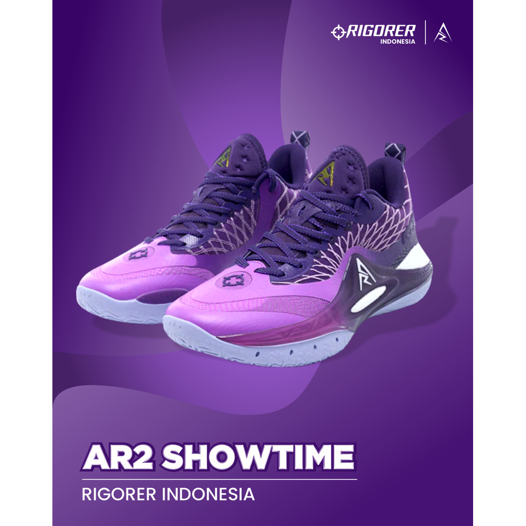 Jual Rigorer AR2 'Showtime' Basketball Shoes/Sepatu Basket | Shopee Indonesia