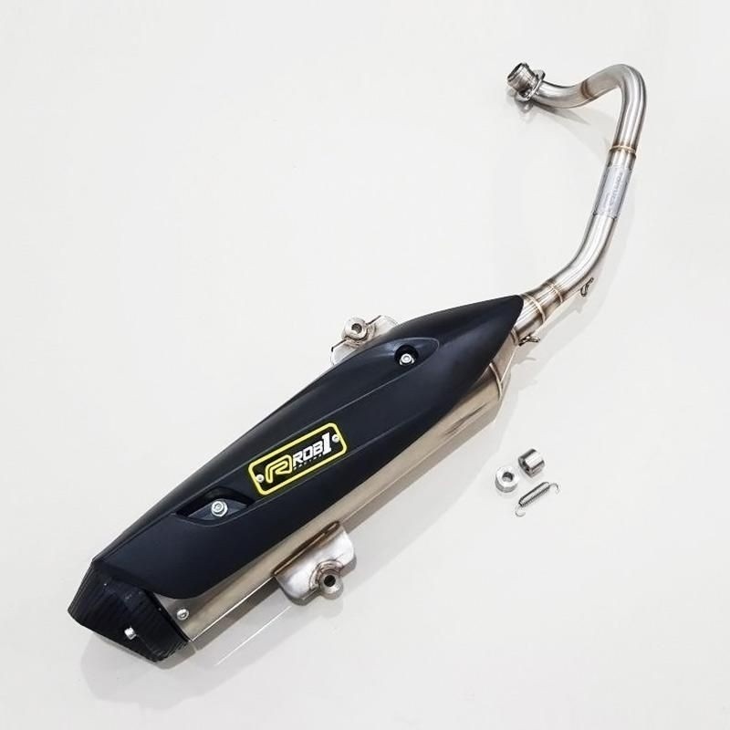 Jual KNALPOT STANDART RACING MODEL ROB1 FULL STAINLES | Shopee Indonesia