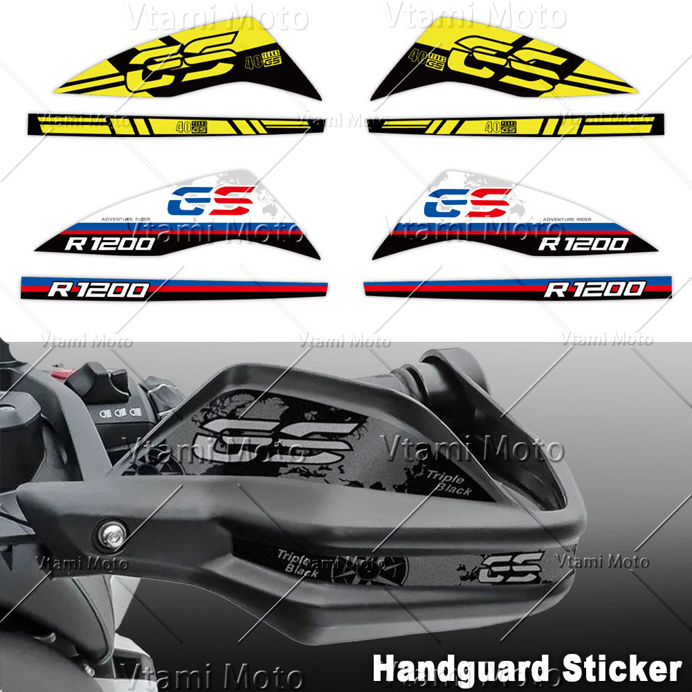 Jual Motorcycle HandGuard Shield Stickers Decals For R1250GS R 1200GS ...