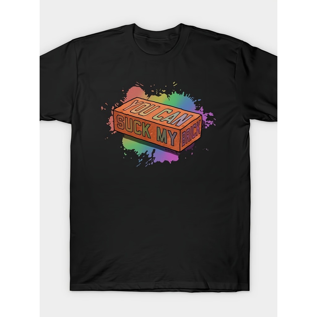 Jual Kaos 'You Can Suck My Bricks' Warna-warni Splash Design - Unisex ...