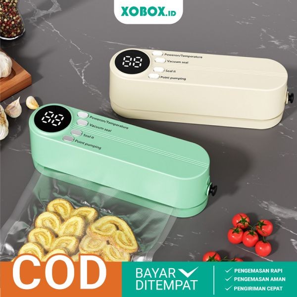 Jual Vacuum Sealer Mini Portable 3 Speed Mode Automatic Packing Machine ...