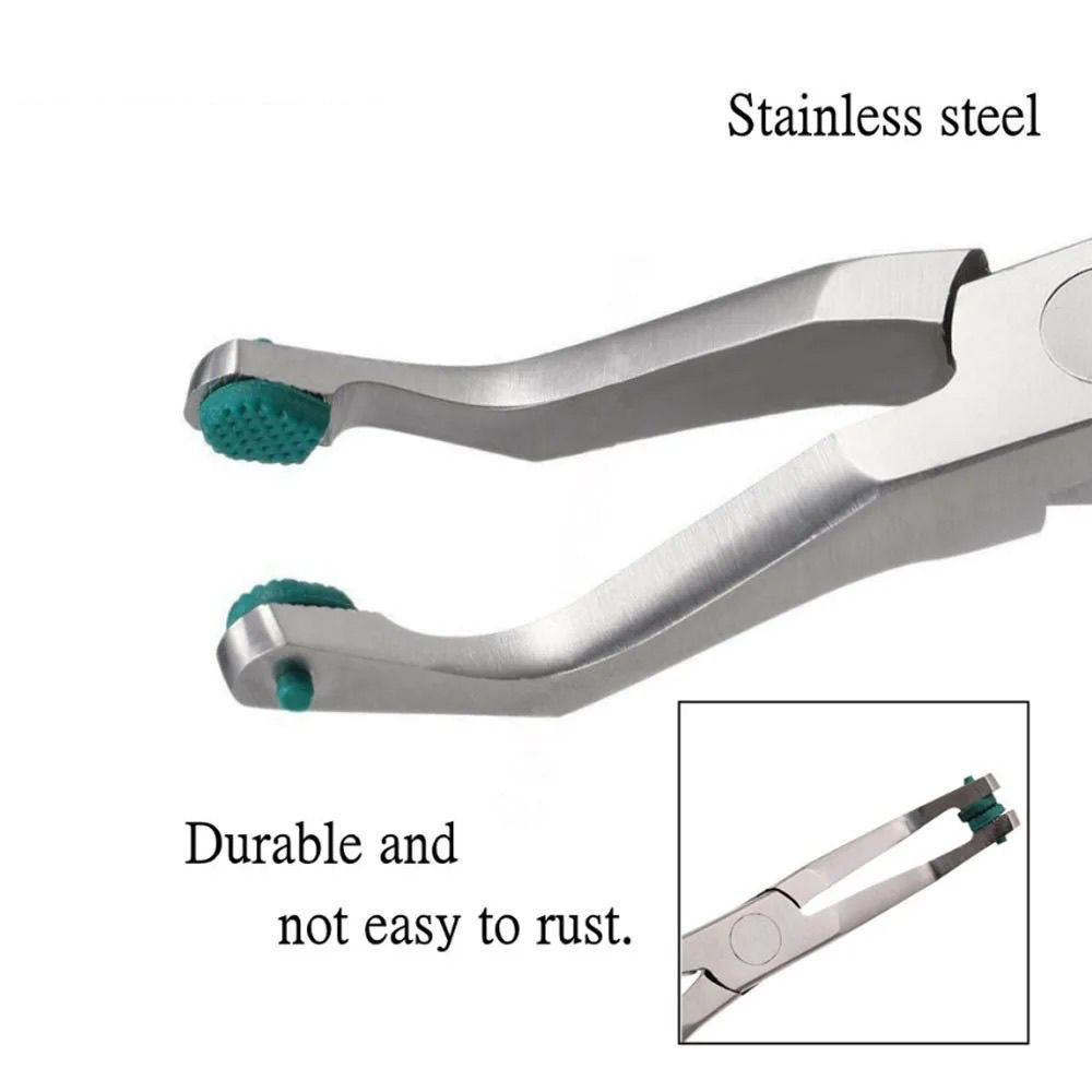 Jual Temporary Tooth Crown Removal Pliers with Green Tips - Dental Lab ...