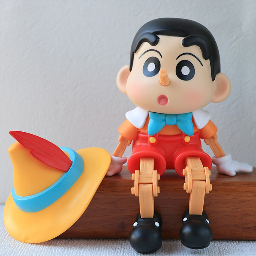 Jual Figure Koleksi Pinokio Crayon Shin-chan – Patung Miniatur Nohara ...