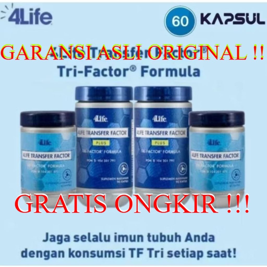 Jual 4Life Transfer Factor Formula - Tri Factor Plus Formula Official ...