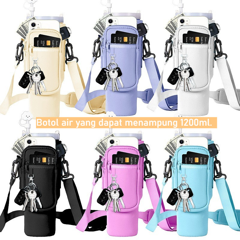 Jual (COD Ready) Pocket Ganci Tas Sarung Tumbler Selempang Multi ...
