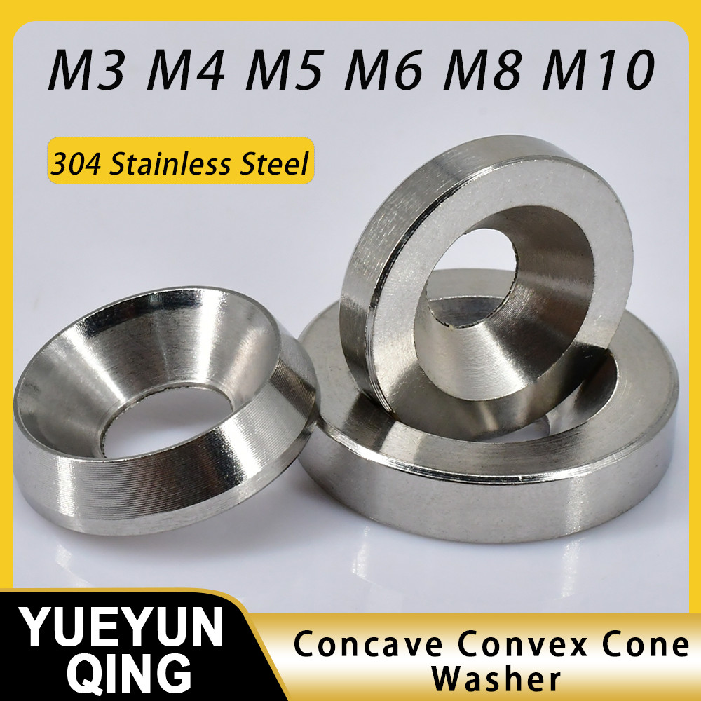 Jual Concave Convex Tapered Washers M3 M4 M5 M6 M8 M10 Conical Solid ...