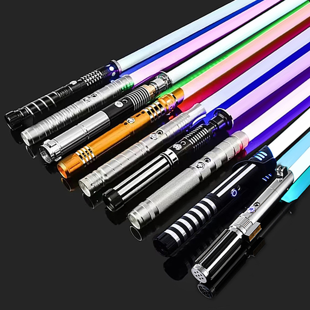 Jual RGB Metal Lightsaber Laser Sword Toys Light Saber Espada ...