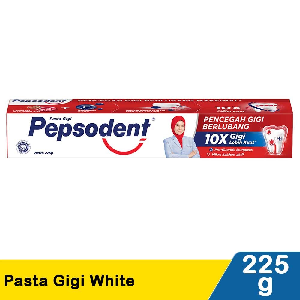 Jual PEPSODENT PASTA GIGI WHITE 225g | Shopee Indonesia