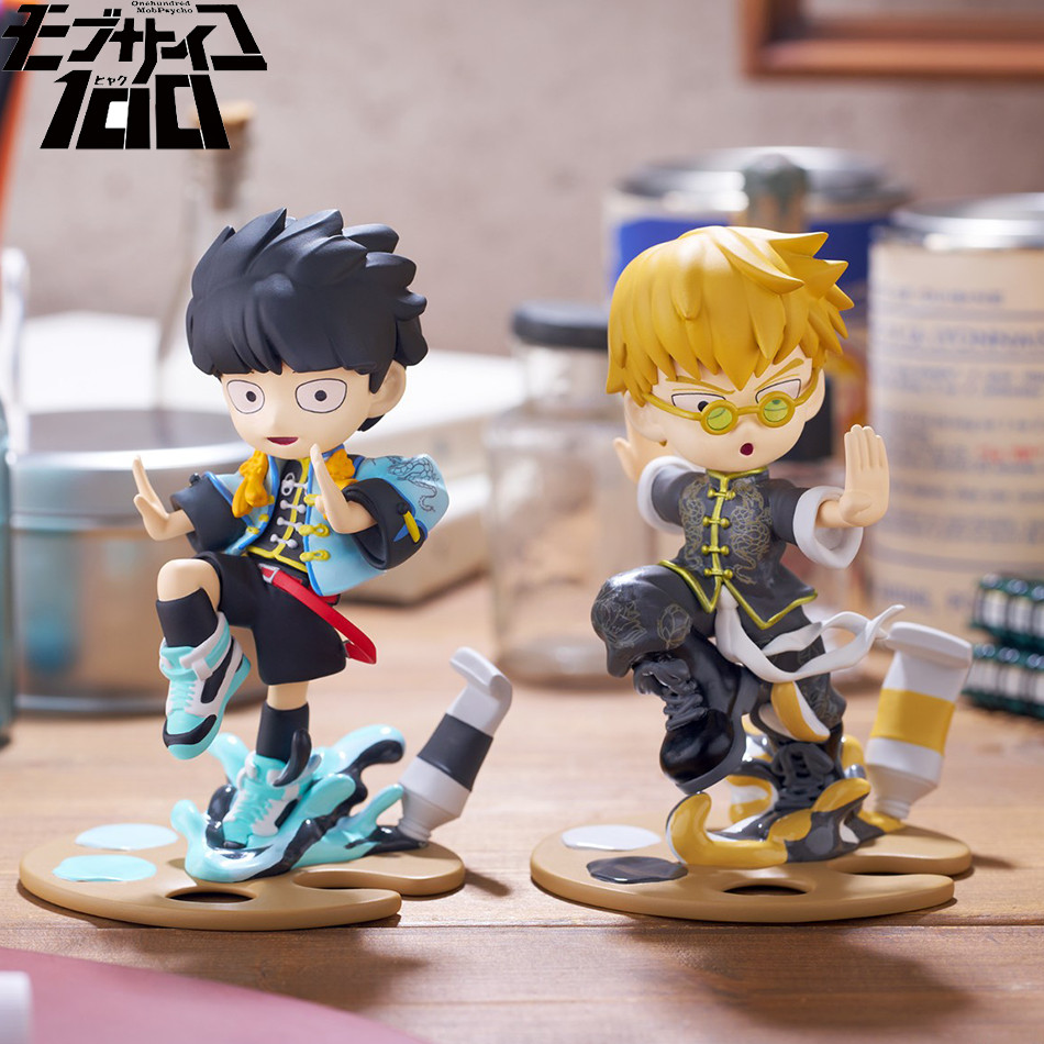 Jual Mob Psycho 100 Anime Figures Gk Reigen Arataka Q Edition Kawaii ...