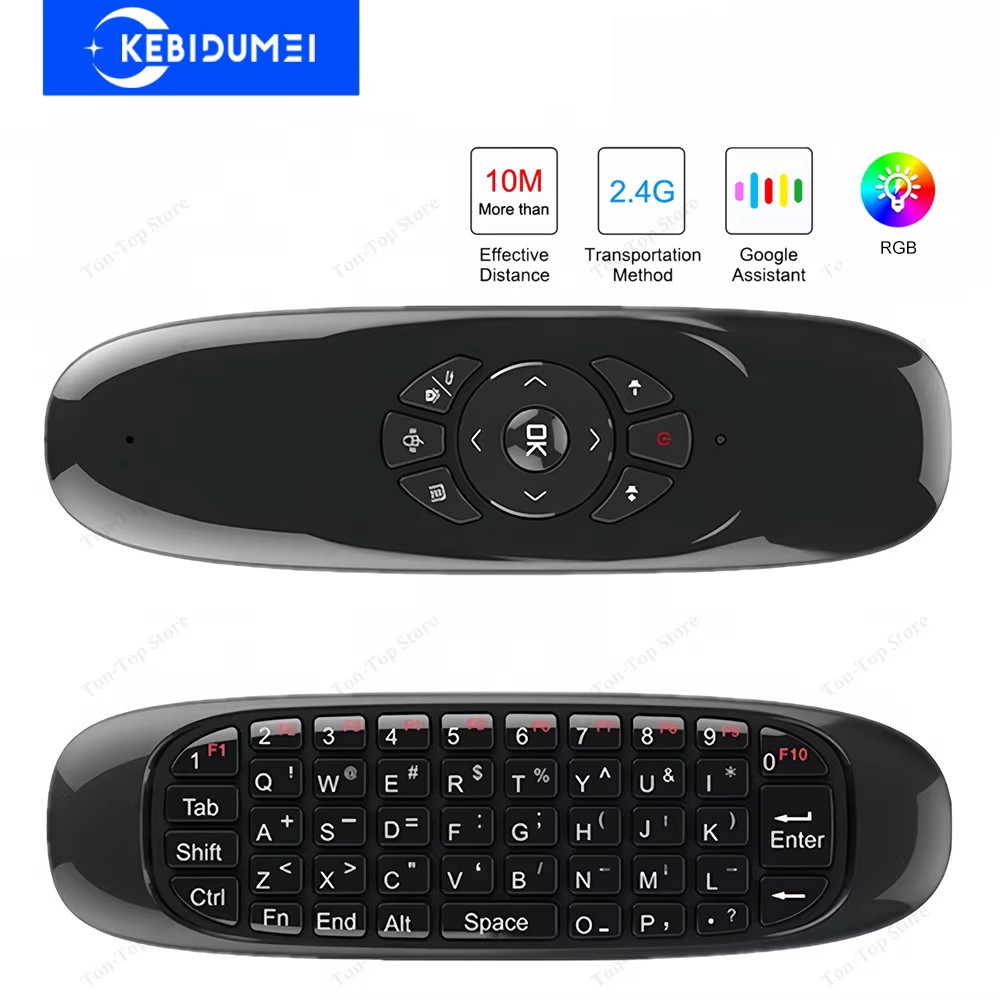 Jual 2.4G Wireless Keyboard Flying Mouse Keyboard Mini Keyboard with IR ...