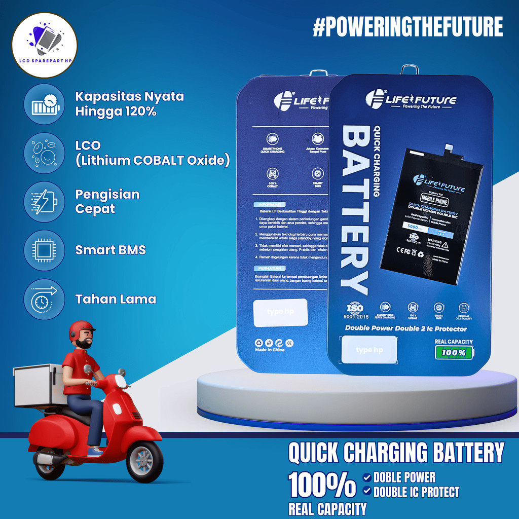 Jual BN 46 - QUICK CHARGING BATTERY / BATERAI LIFE FUTURE XIAOMI REDMI ...