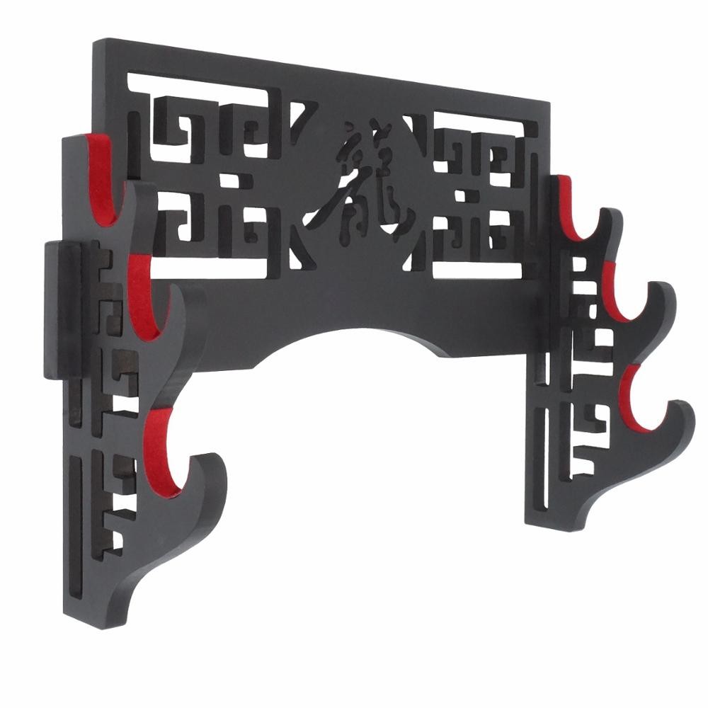 Jual Velvet Protect Sword Wall Mount Sword Holder Display Stand for ...